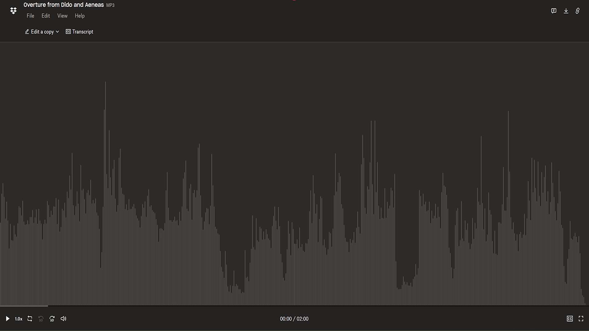 audio